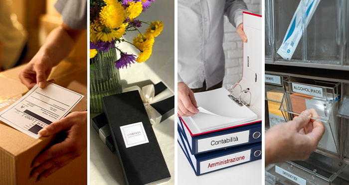 Personalizza e stampa le tue etichette per l'ufficio in completa autonomia